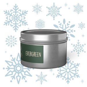 Evergreen Aroma Scented Candle Tin - Etsy