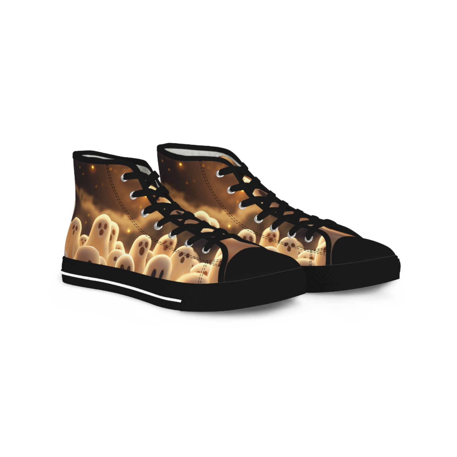 Crowd of Ghosts V2 - Men's High Top Sneakers - Etsy