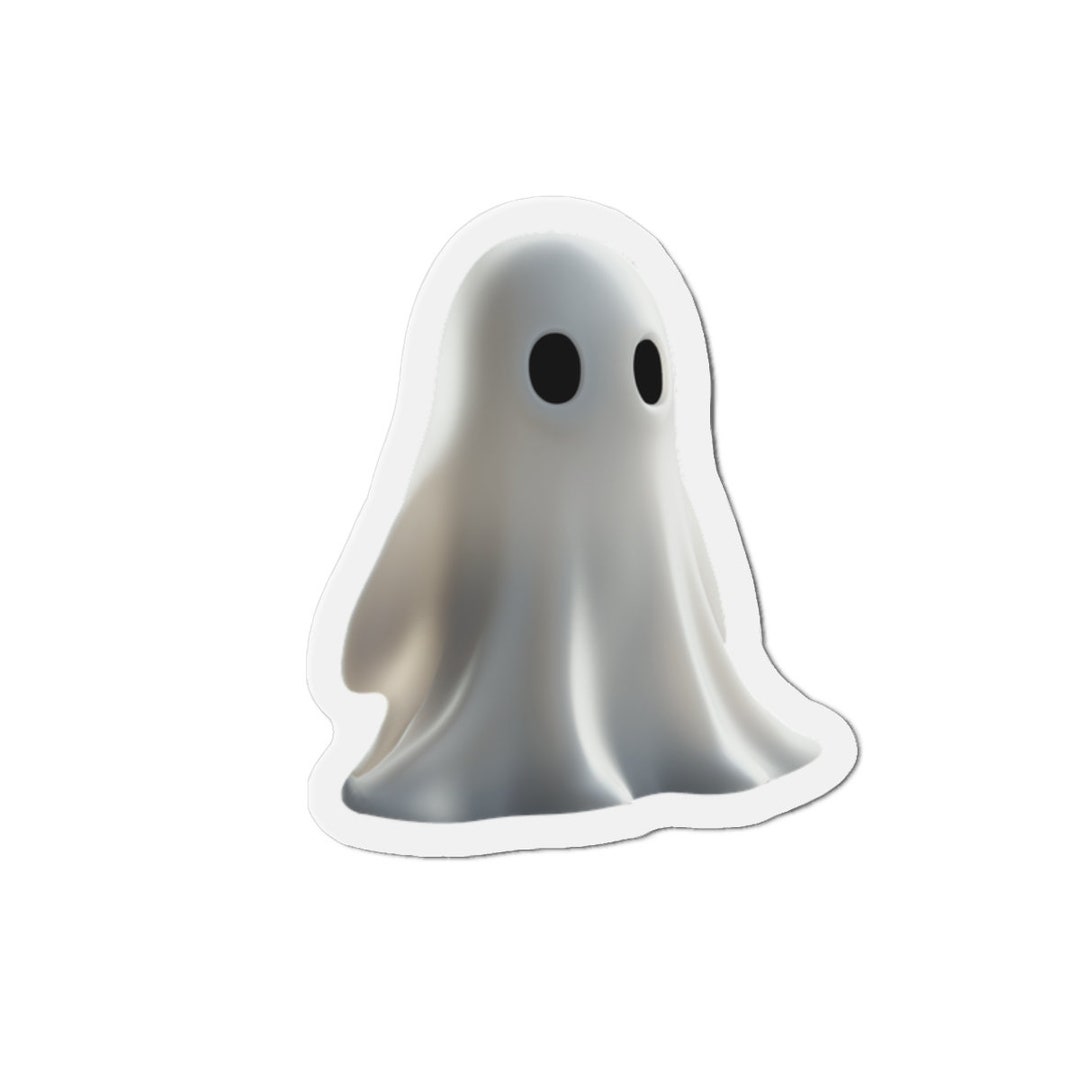 Cute Ghouly Ghost - Die-cut Magnets V5 - Etsy