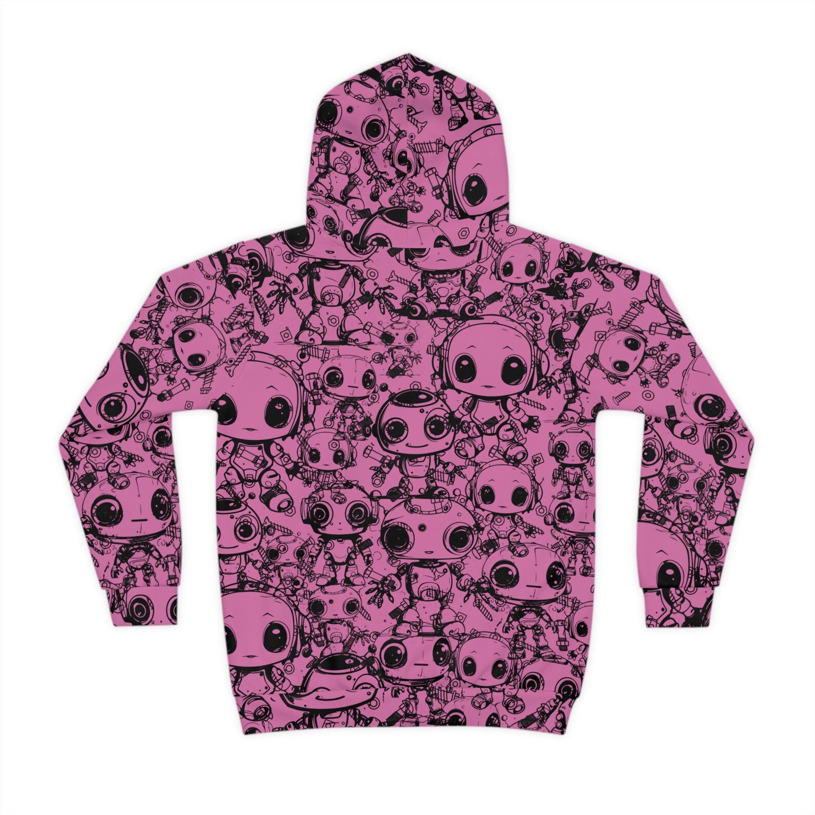 Trendy Cute and Adorable Robots Children's Hoodie all Over Print - Etsy