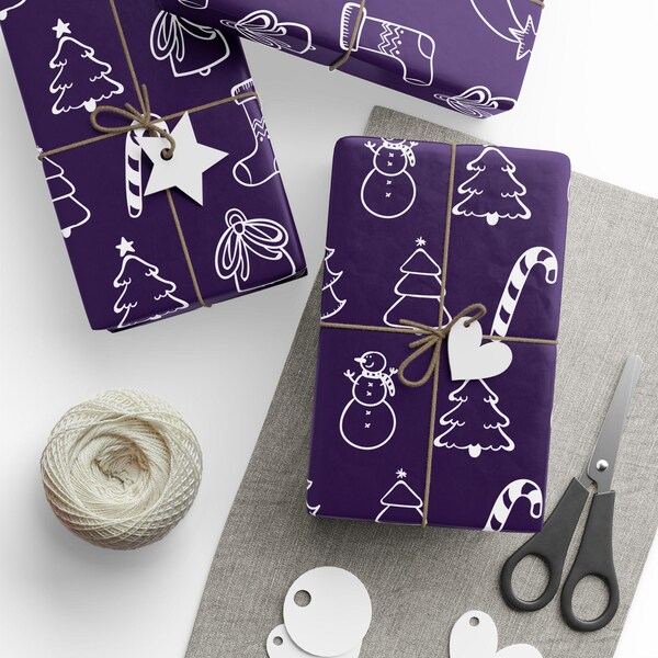 Purple Christmas - Etsy
