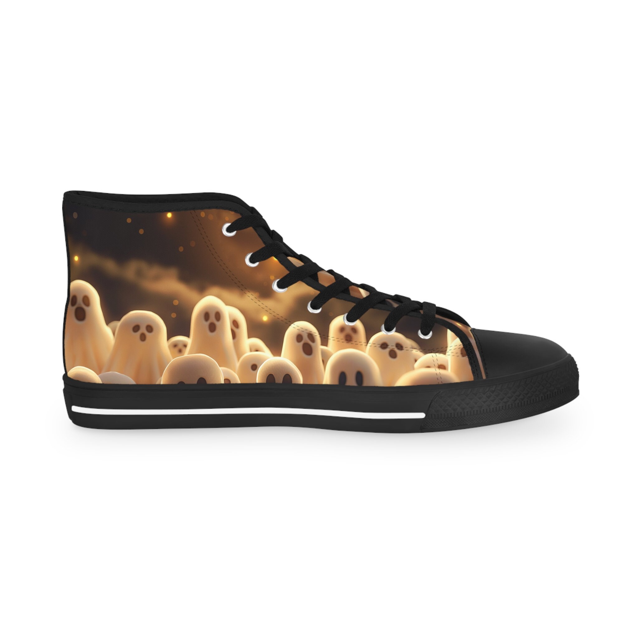 Crowd of Ghosts V2 Men's High Top Sneakers - Etsy