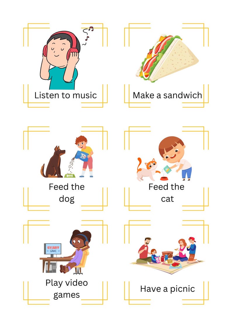 Visual Social Story Cards for ASD | Emotional Support Flashcards ...