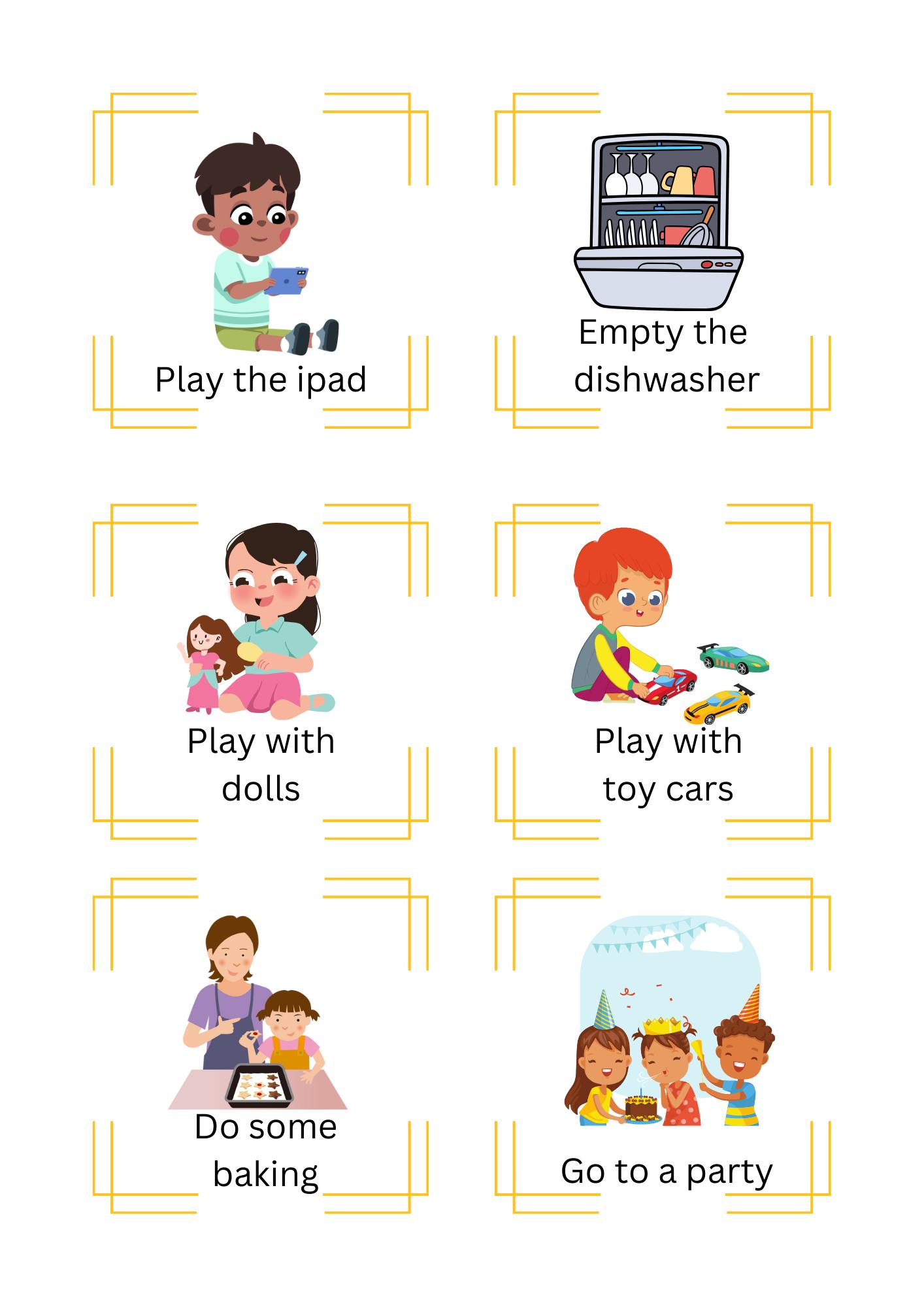 50+ Visual Social Story Cards for ASD | Flashcards for Social Skills ...