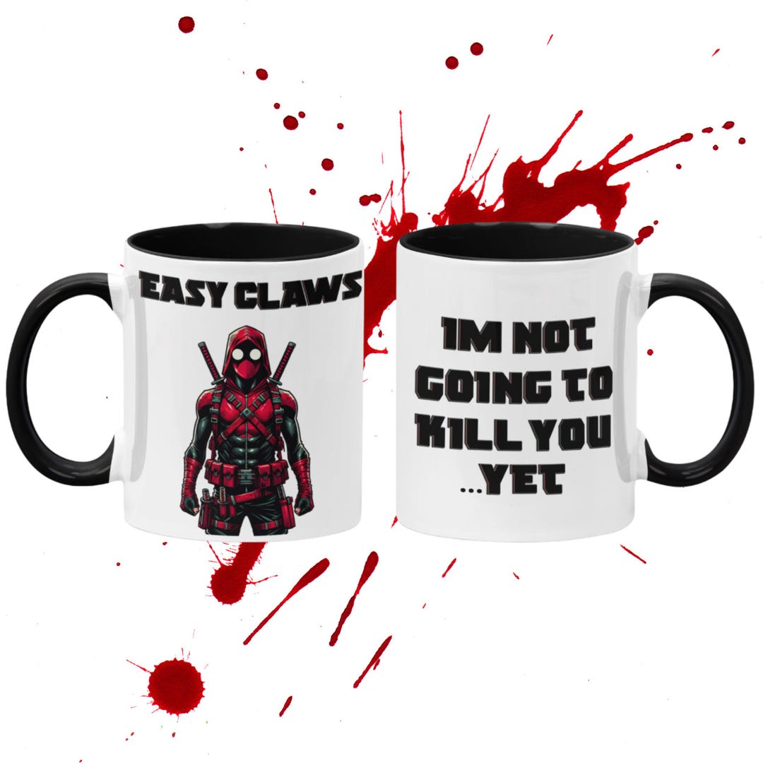 Funny Deadpool 'fuckcoffee' Parody Coffee Mug. the Perfect Gift for ...