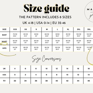 Basic Bodice Block Sewing Patternpdf Basic Womens Bodice Blockbasic ...