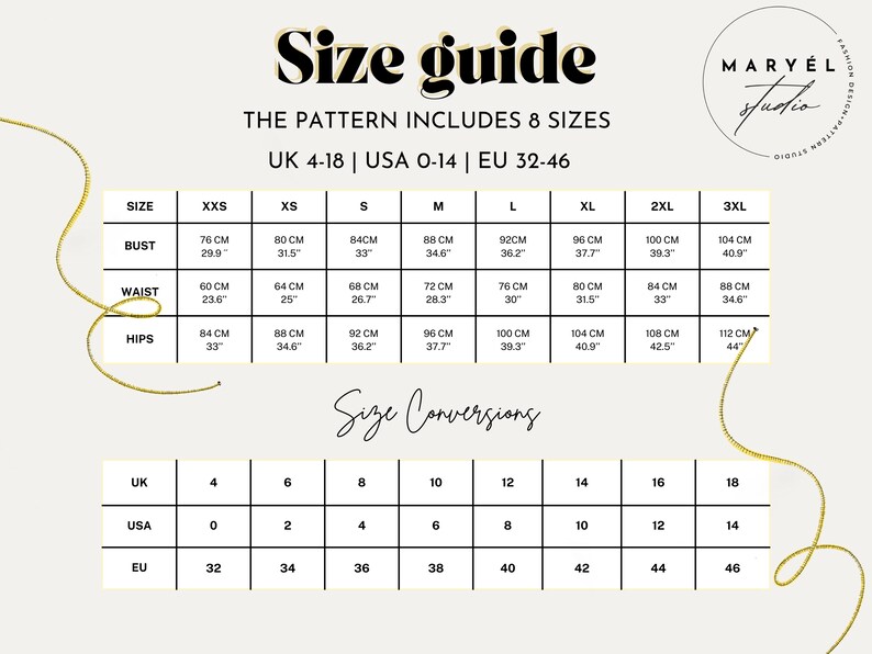 Basic Bodice Block Sewing Patternpdf Basic Womens Bodice Blockbasic ...