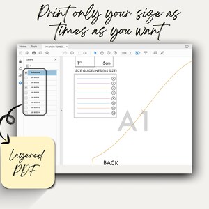 Basic Torso Block Sewing Pattern Basic Bodice Block Pattern Bodice ...