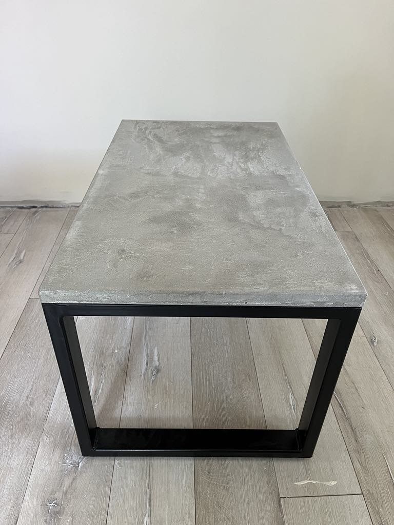 Concrete Coffee Table / Concrete Furniture / Loft Table / Industrial ...