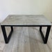 Concrete Coffee Table / Concrete Furniture / Loft Table / Industrial ...