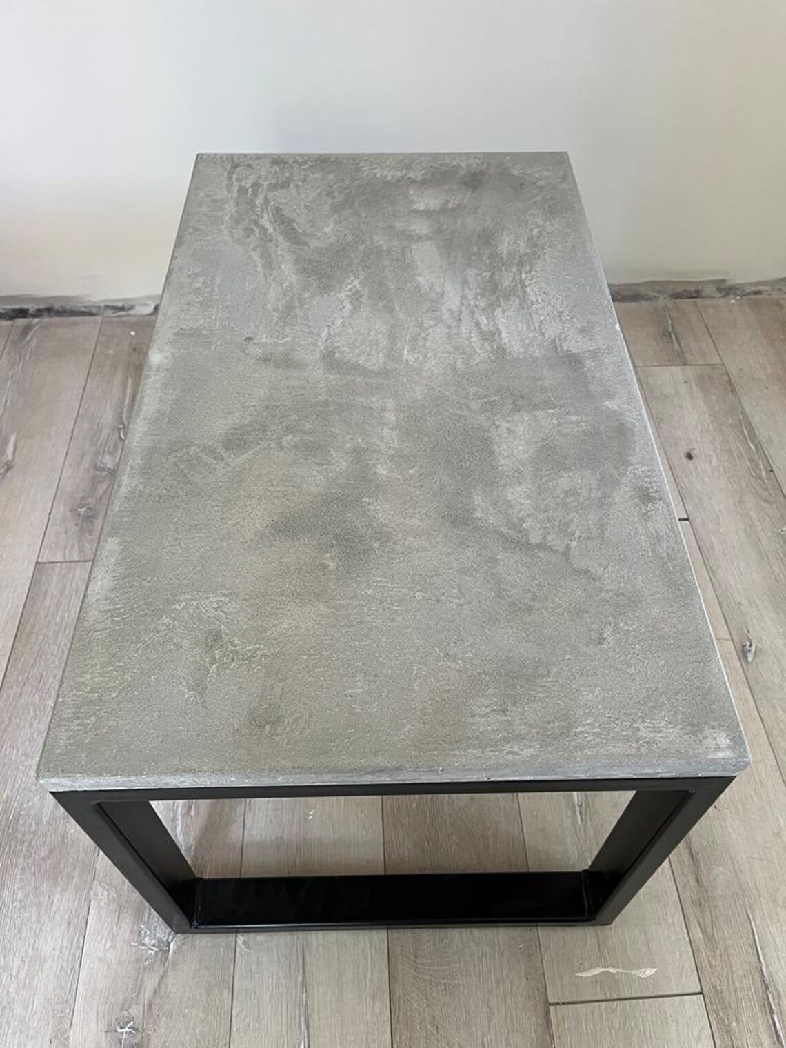 Concrete Coffee Table / Concrete Furniture / Loft Table / Industrial ...