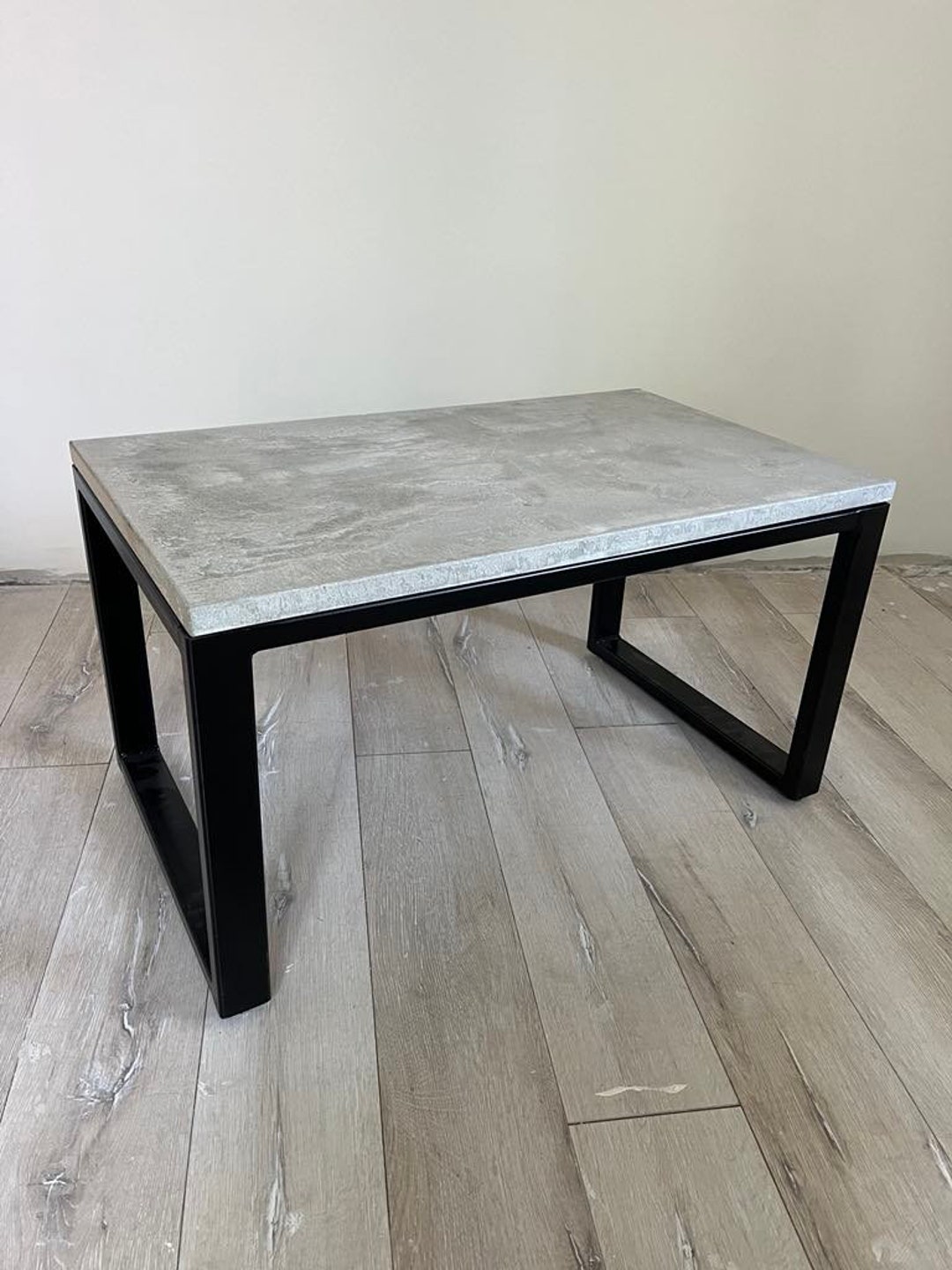 Concrete Coffee Table / Concrete Furniture / Loft Table / Industrial ...