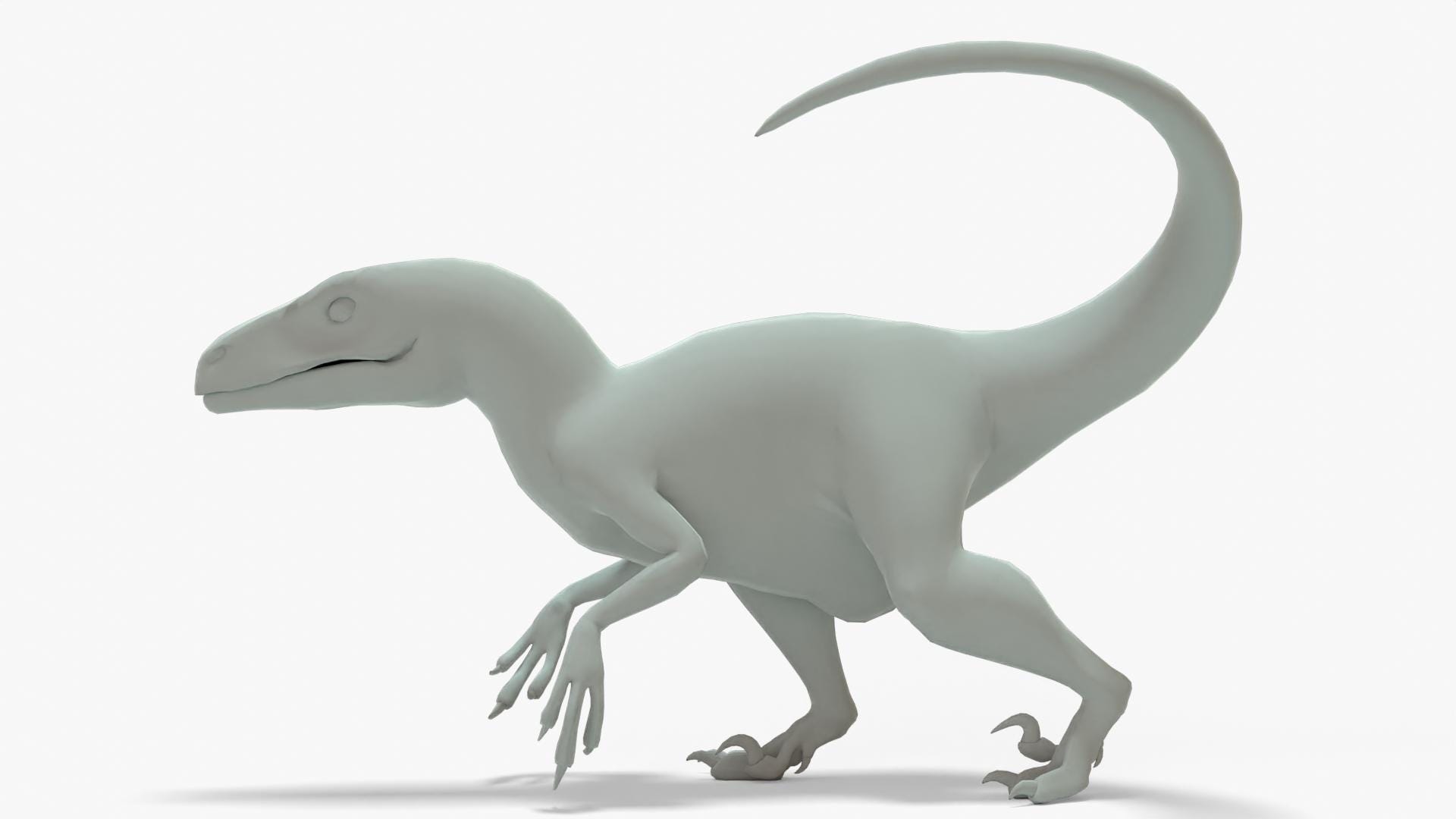 Utahraptor Rigged Basemesh 3D Model - Etsy