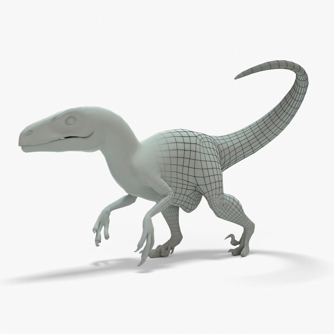 Utahraptor Rigged Basemesh 3D Model - Etsy