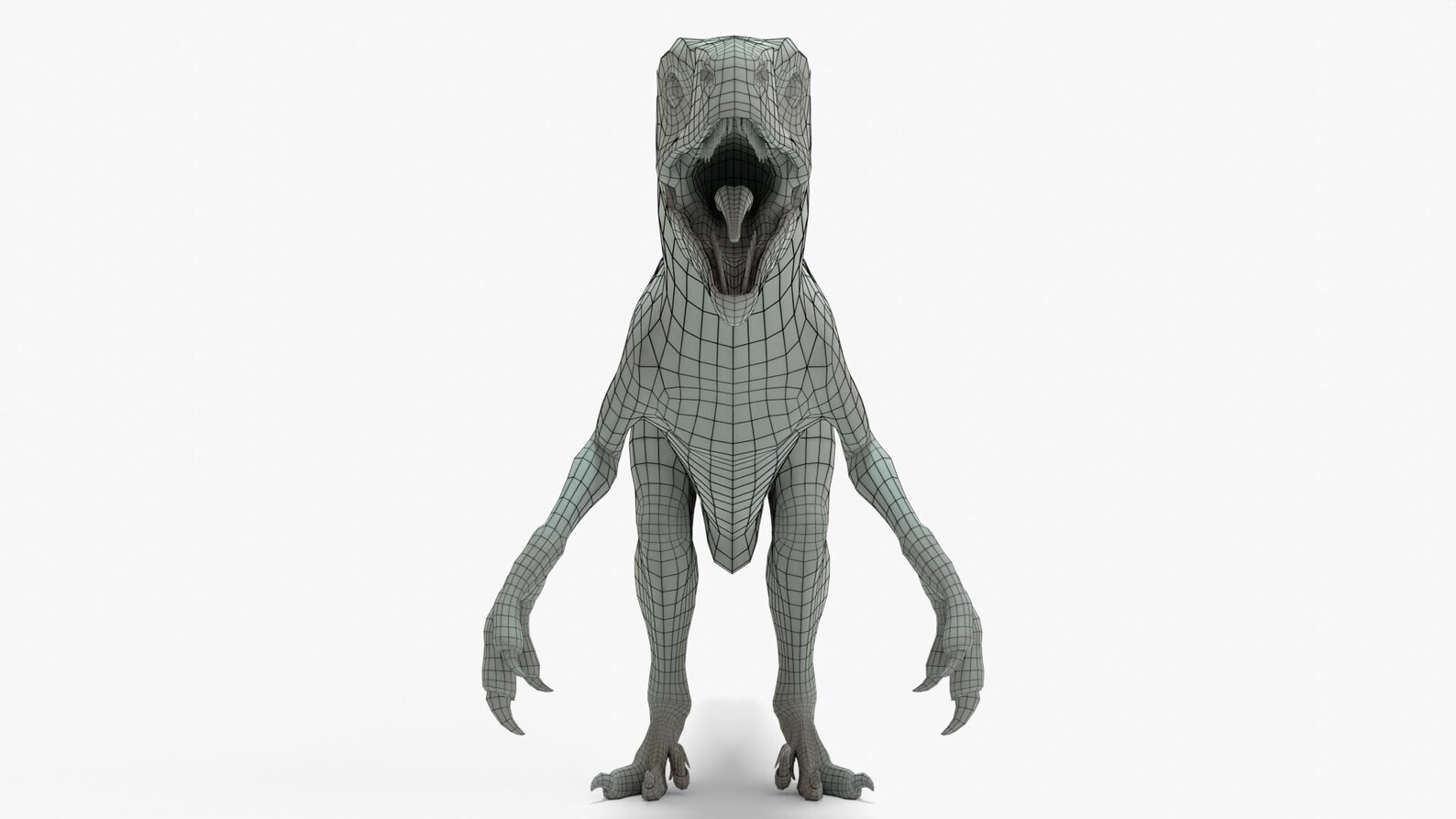 Utahraptor Rigged Basemesh 3D Model - Etsy