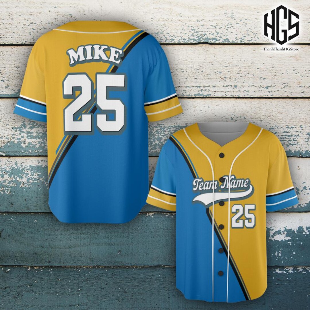 Custom Baseball Jersey, Personalized Team Name Number Uniform, Sport ...