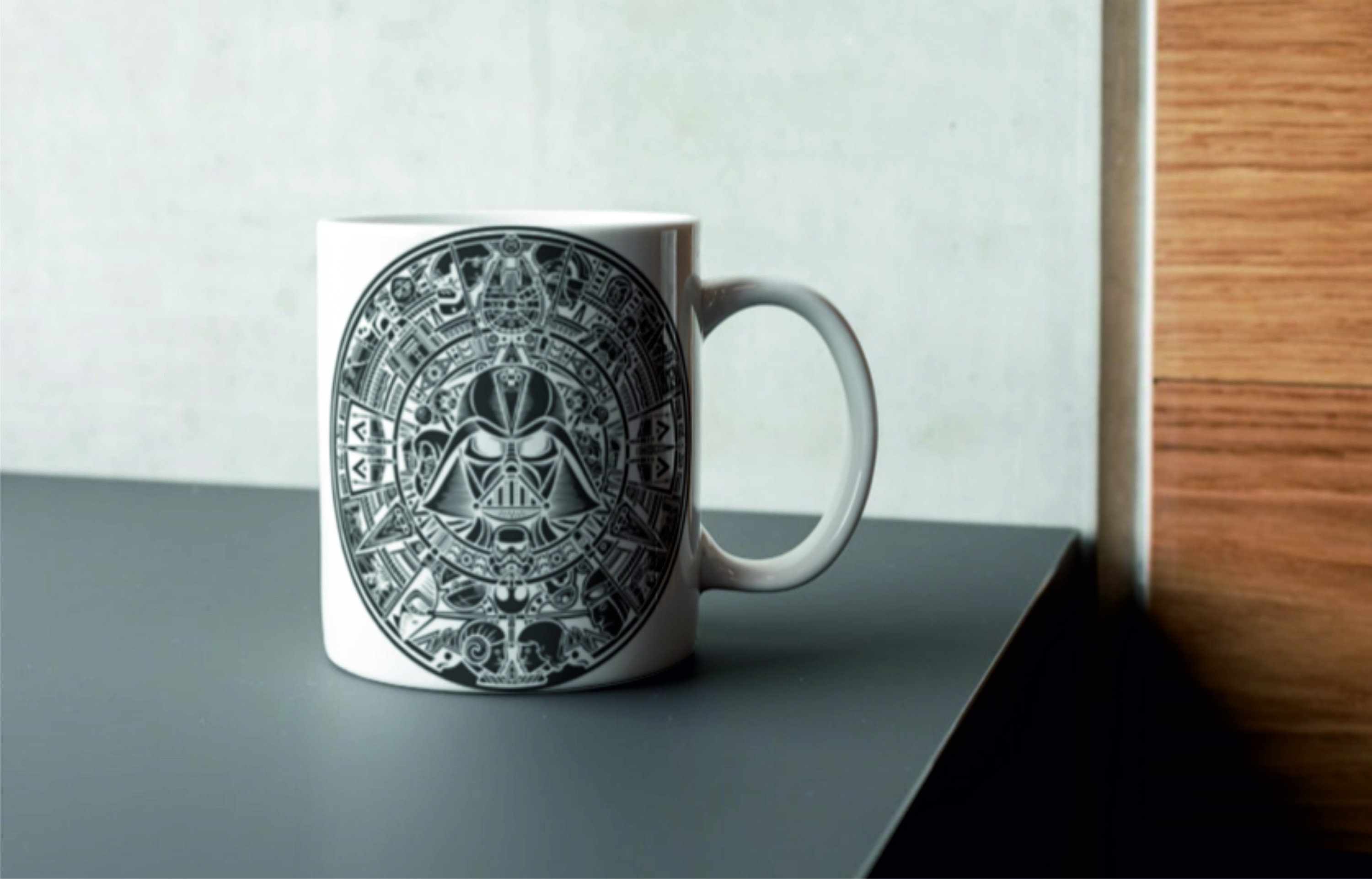 Instant Download... Aztec Calender - Vector - Darth Vader - Star Wars ...