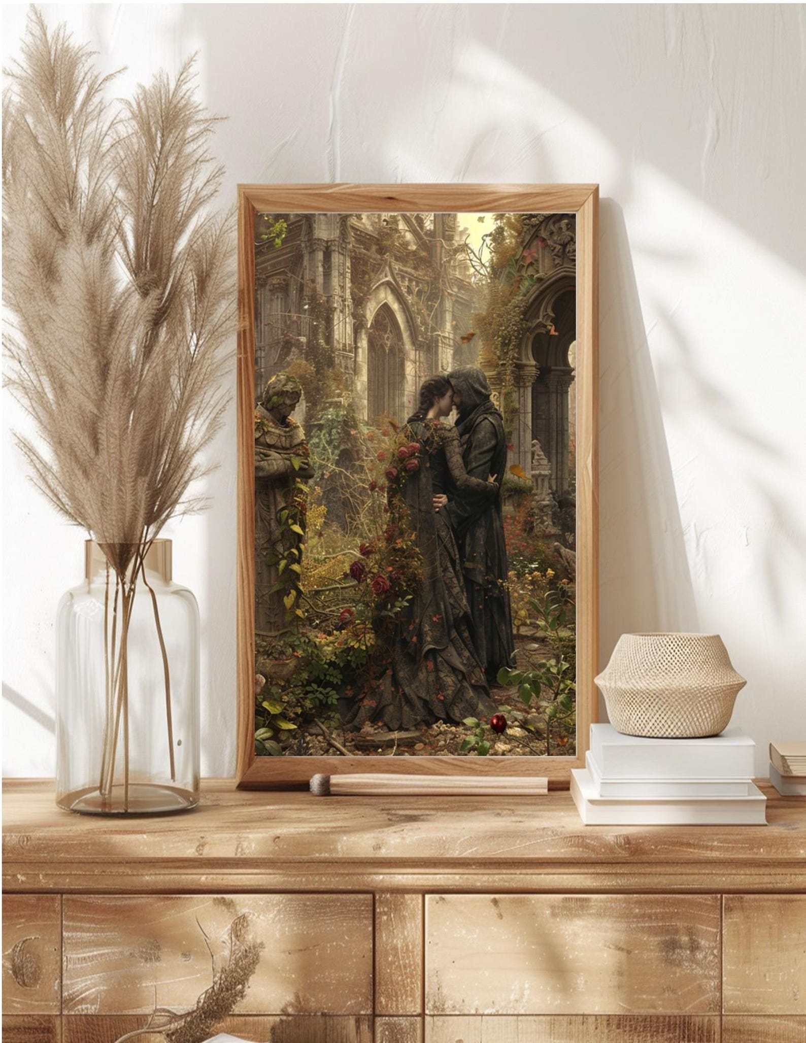 Forbidden Garden V3 - Digital Print Vintage Dark Art - Etsy