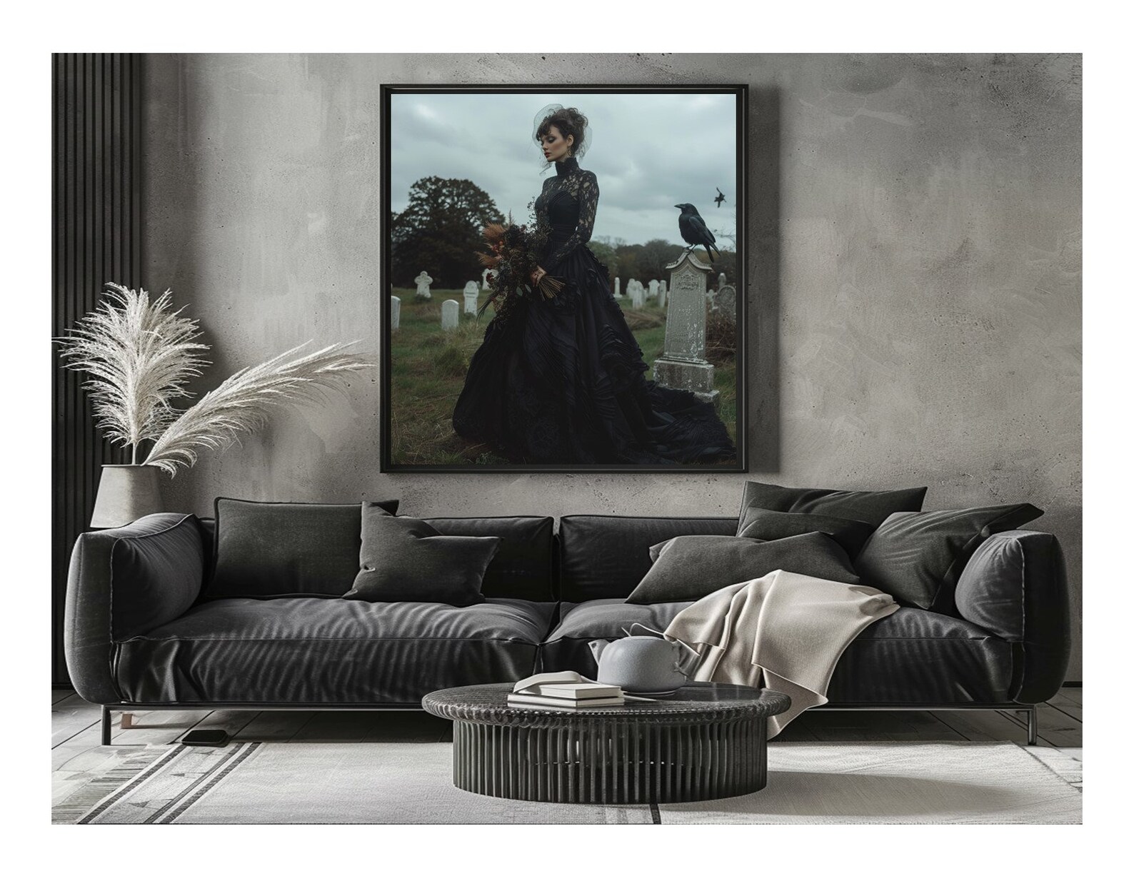 Tragic Gothic Bride V3 - Digital Print Vintage Dark Art - Etsy