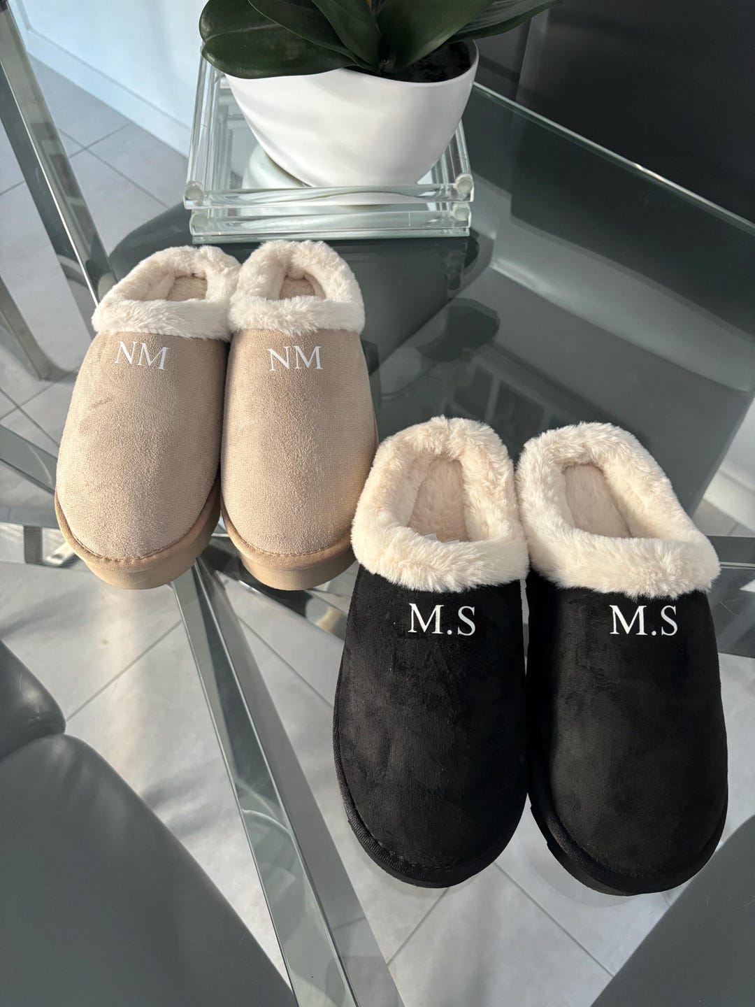 Personalised Slippers, Women’s Slippers, Custom Slipper, Bridesmaid ...