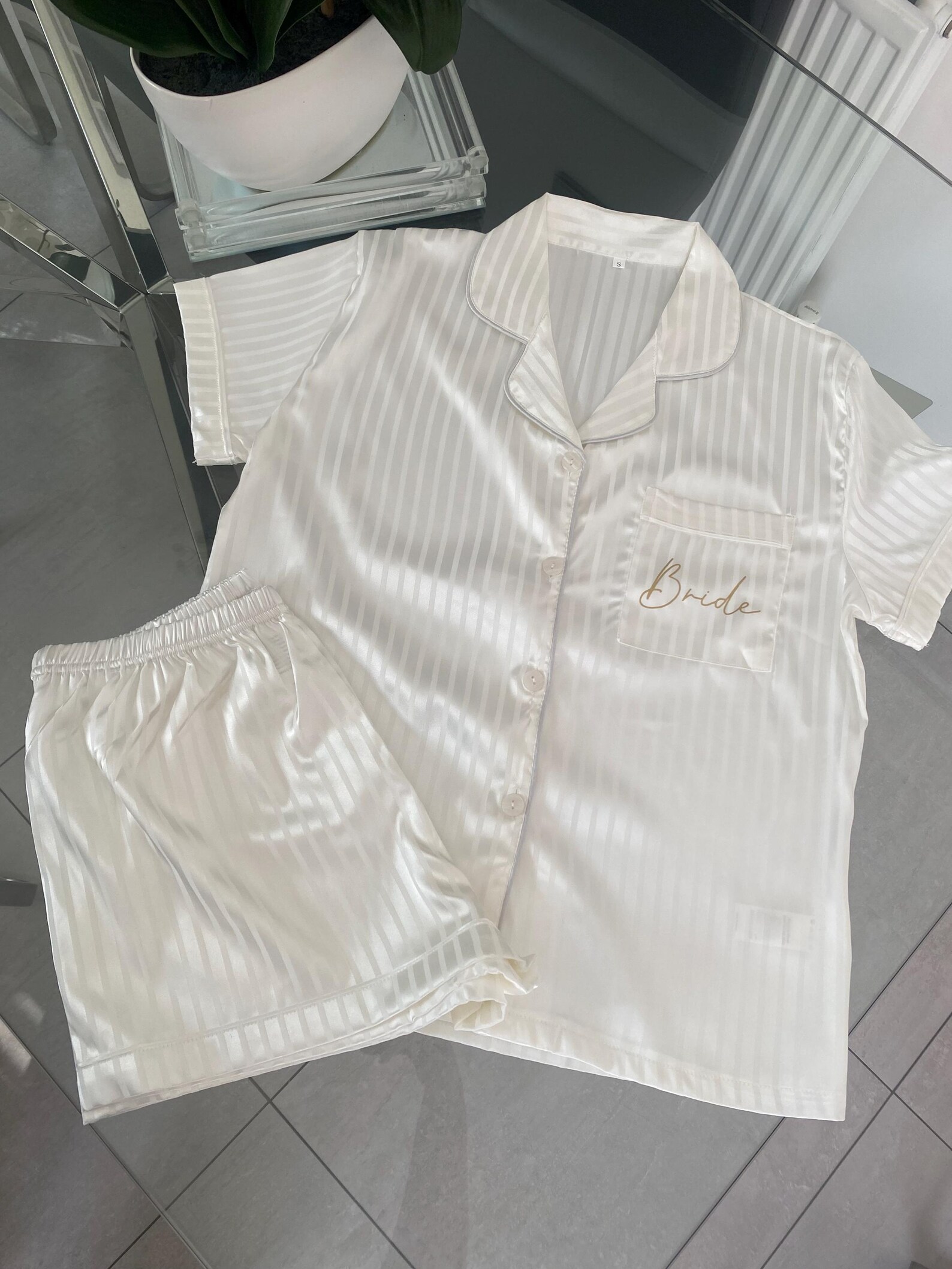 Personalised Bride Pyjamas, Bride Wedding Pyjama, Bride to Be Pyjamas ...