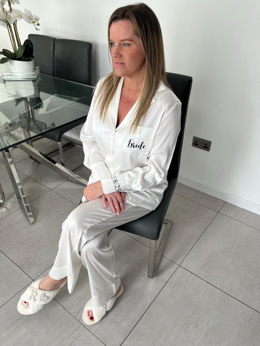Personalised Bride Pyjamas, Bride Wedding Pyjama, Bride to Be Pyjamas ...