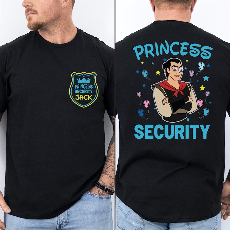 Disney Princess Security Shirt, Custom Princes Tee, Prince Naveen ...