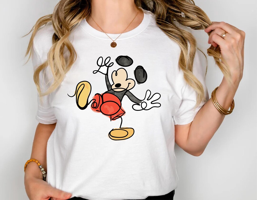 Mickey Mouse Shirt, Disney Mickey Head Shirt, Vintage Mickey Shirt ...