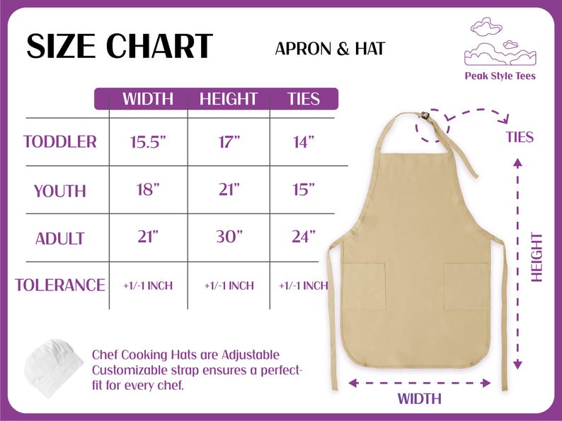 Custom Bakery Apron, Baking Lover Hat, Mom Kitchen Apron, Cooking Apron ...