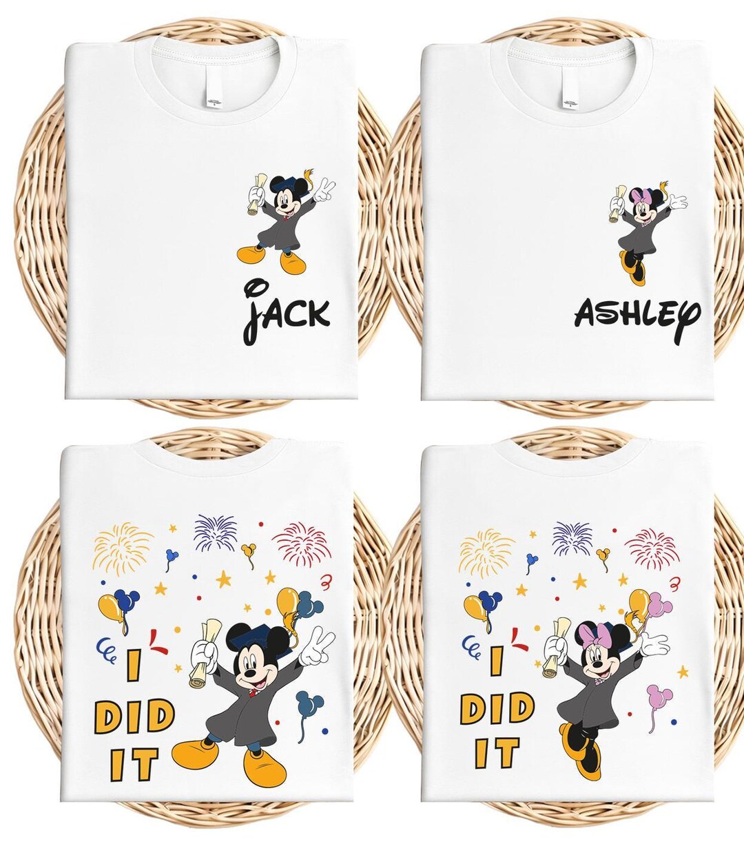 Disney Graduation Shirt, Minnie Senior Gift, Mickey Class of 2025 T ...