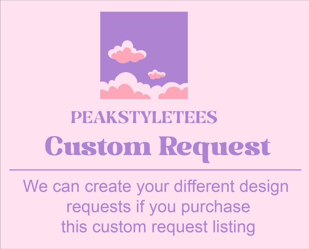 Custom Request Label - Etsy