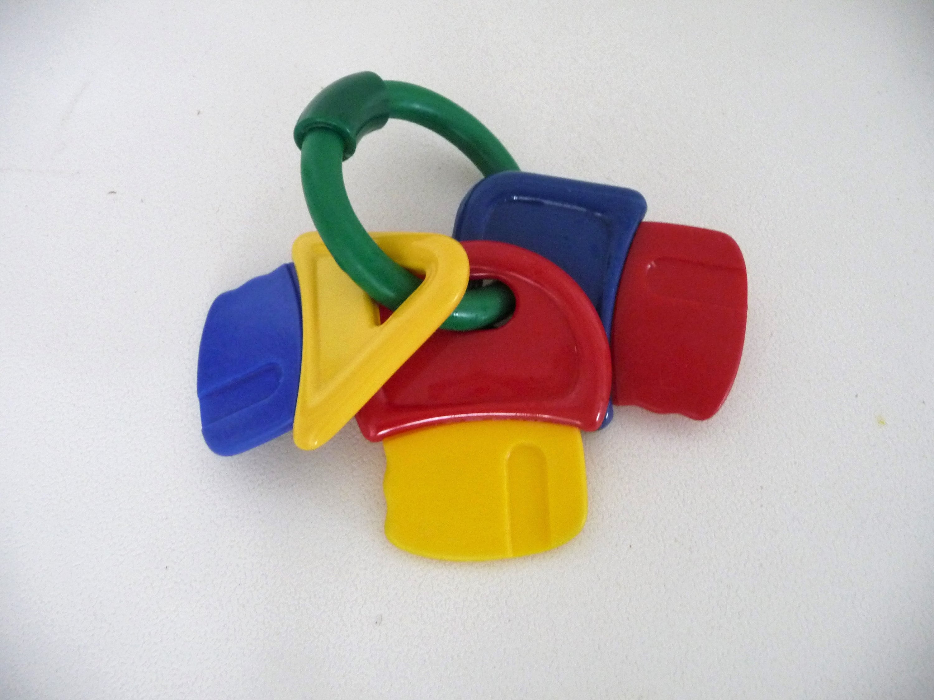 Multi-coloured Plastic Key-ring-shaped Baby Play Toy USED - Etsy