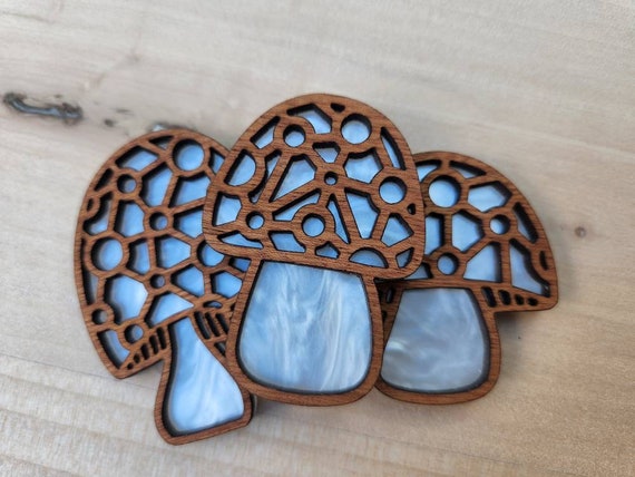 Mushroom Set 3 Designs DIGITAL FILE ONLY Magnet and - Etsy