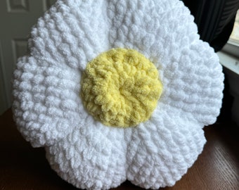 Flower Pillow Crochet Pattern - Etsy