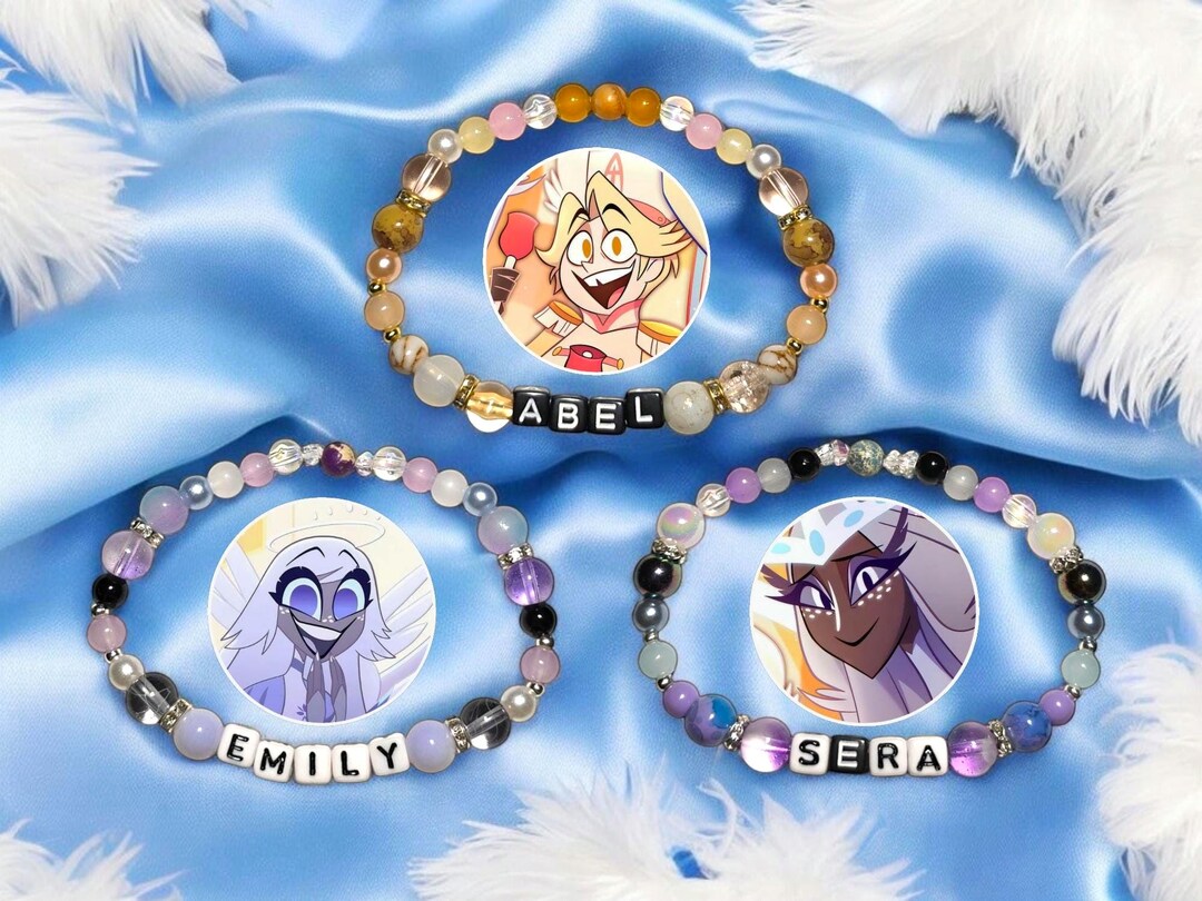 Angels Hazbin Hotel Three Friendship Bracelets SET - Etsy
