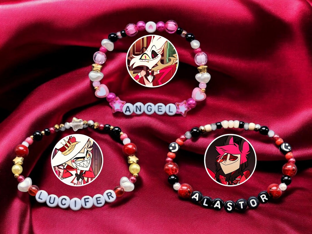 Hazbin Hotel Set of 9 Friendship Bracelets - Etsy