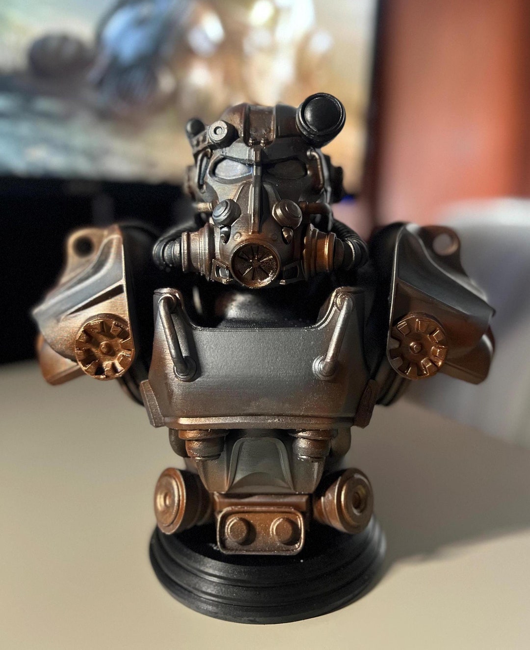 Fallout T-60 Armor Bust Large - Etsy