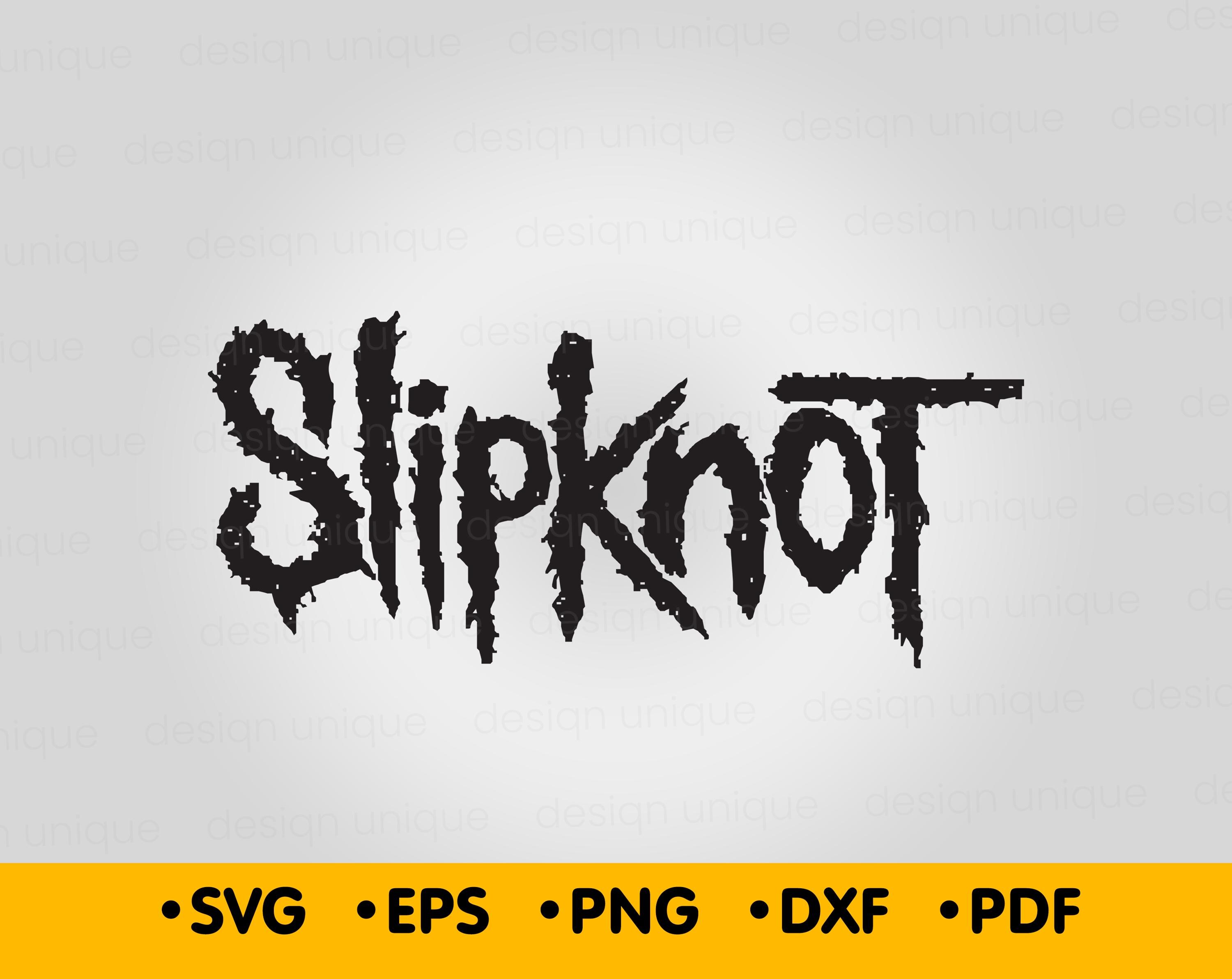 Slipknot SVG, Slipknot Logo, Slipknot Cut File, Slipknot Cricut ...
