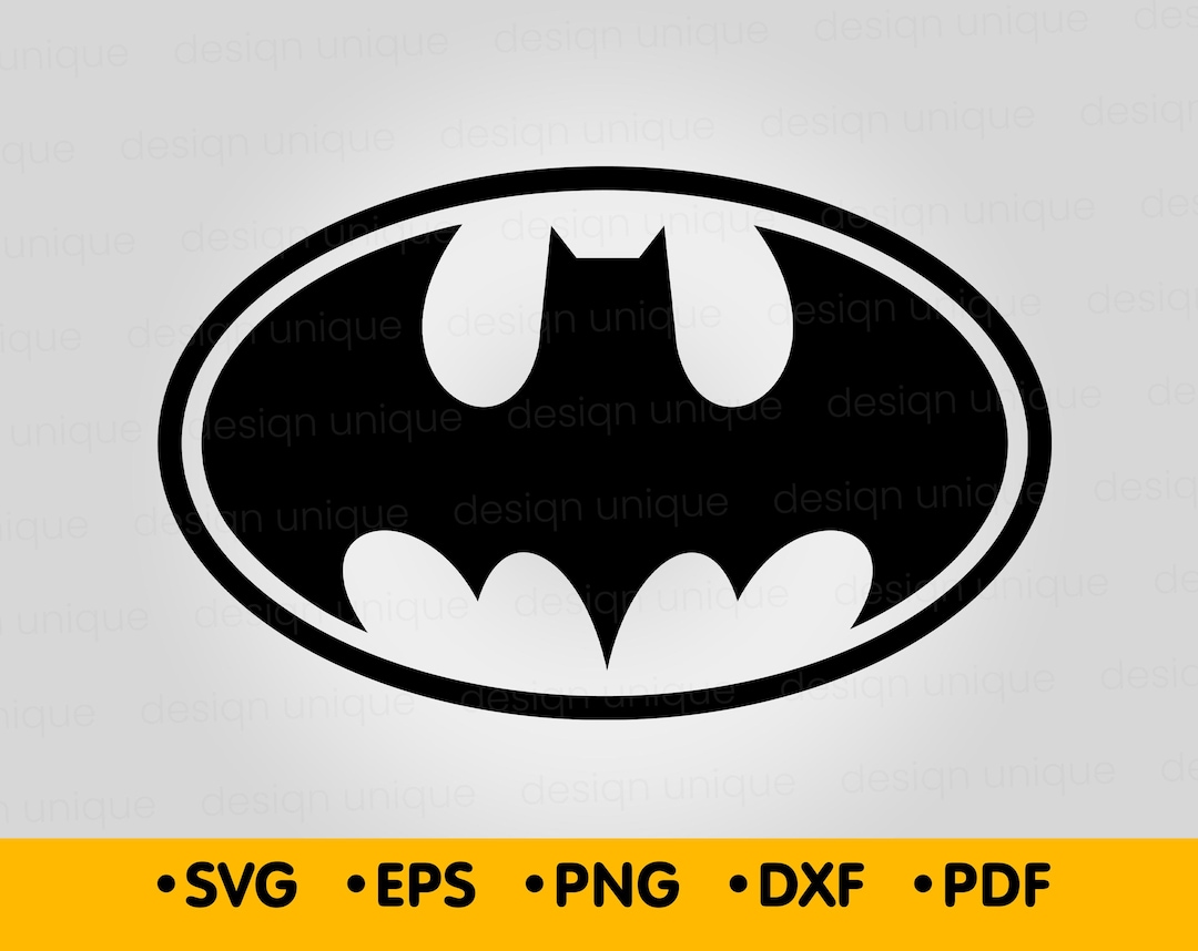 Batman SVG, Batman Logo, Batman Cut File, Batman Cricut, Batman Print ...