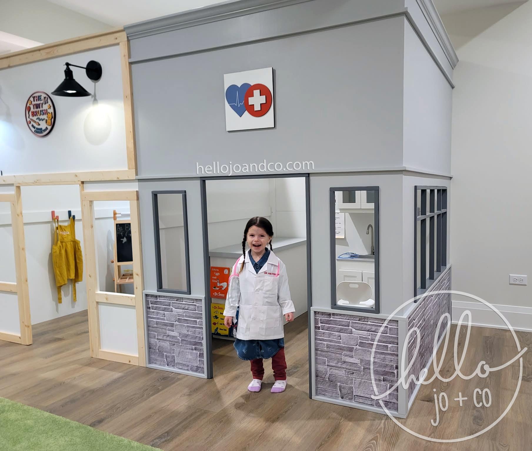 Tiny Town Playroom for Children Thoughtfully Curated Wooden Village ...