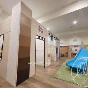 Tiny Town Playroom for Children Thoughtfully Curated Wooden Village ...