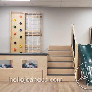 Pediatric Therapy Gym Ball Pit Platform Stairs - Etsy