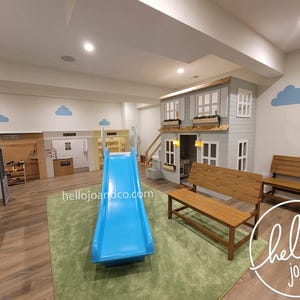 Tiny Town Playroom for Children Thoughtfully Curated Wooden Village ...