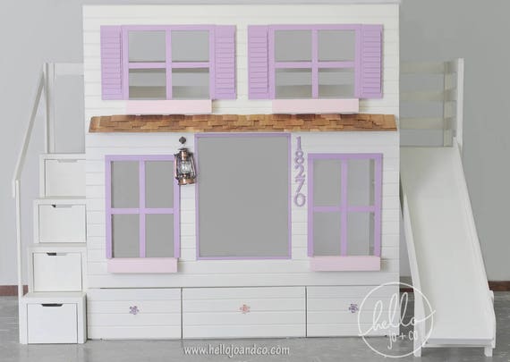 Twin playhouse bed store