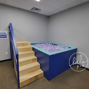 Pediatric Therapy Gym Ball Pit Platform Stairs - Etsy