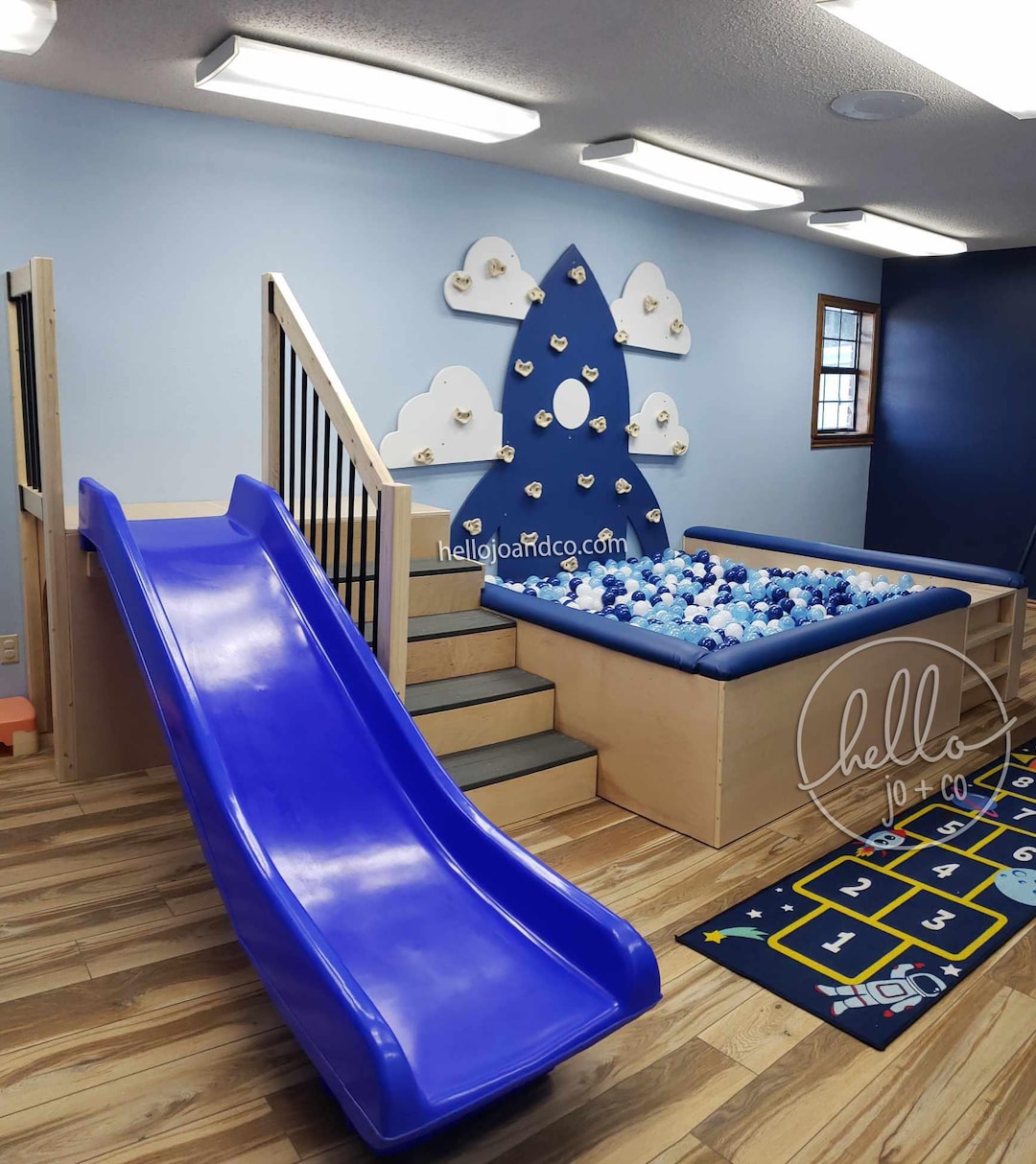Pediatric Sensory Gym Ball Pit Therapy Platform Stairs - Etsy