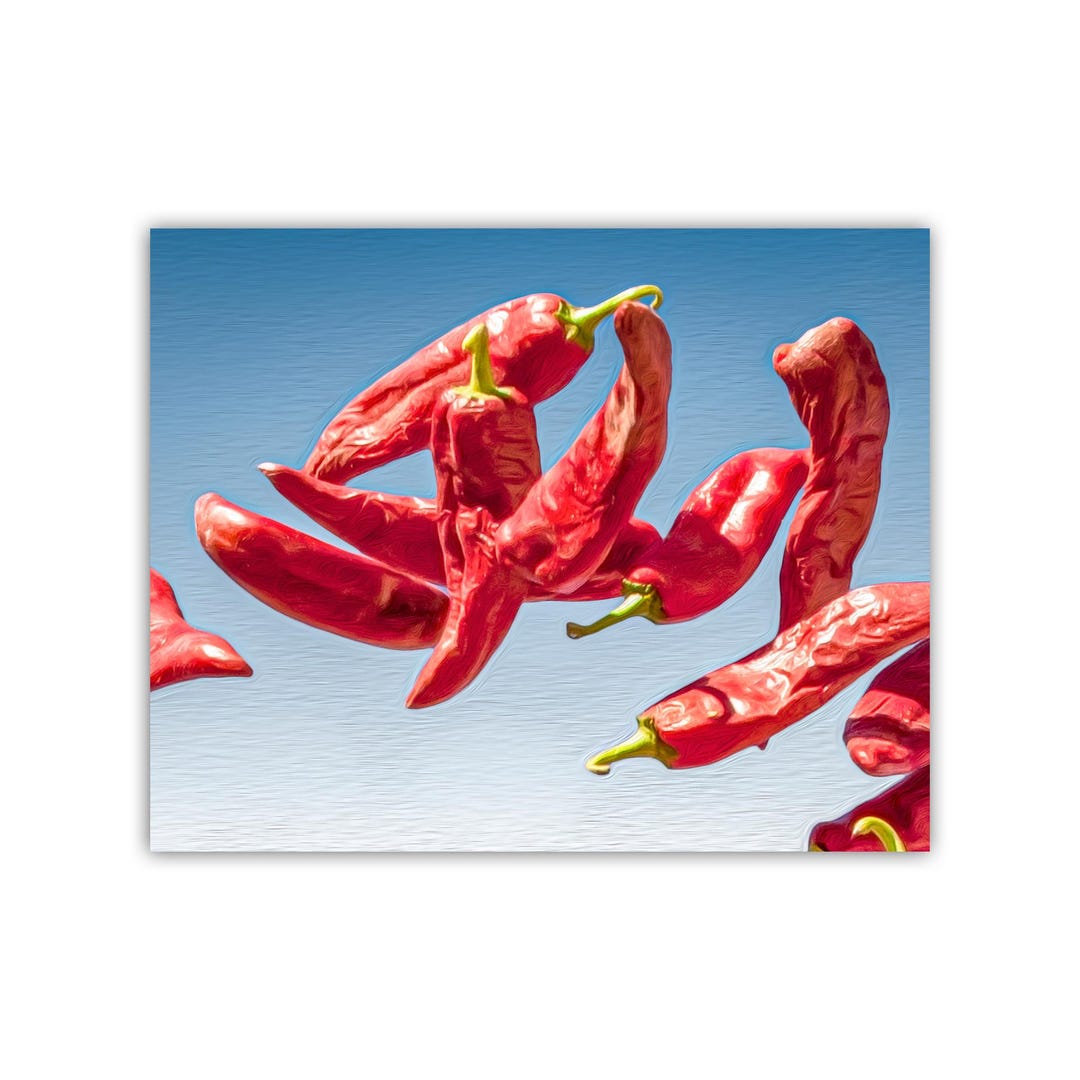 Food Art With Southwestern Chili Peppers in Southern Arizona USA | Food ...