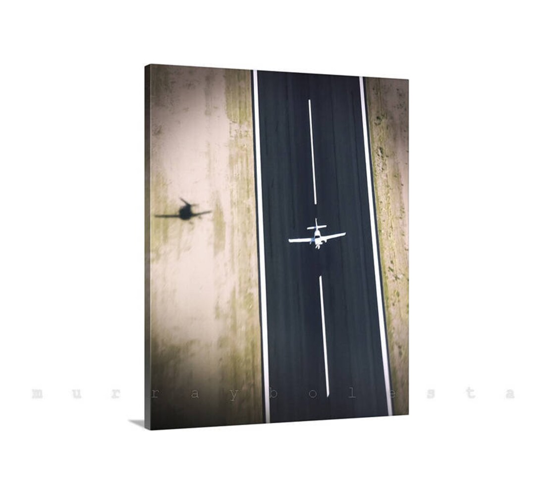 Aerial Airplane Art Print Pilot Gift | Aviation Wall Decor - Etsy