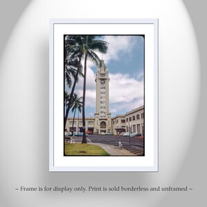 Vintage Honolulu Hawaii Photograph of Aloha Tower Lighthouse - Etsy