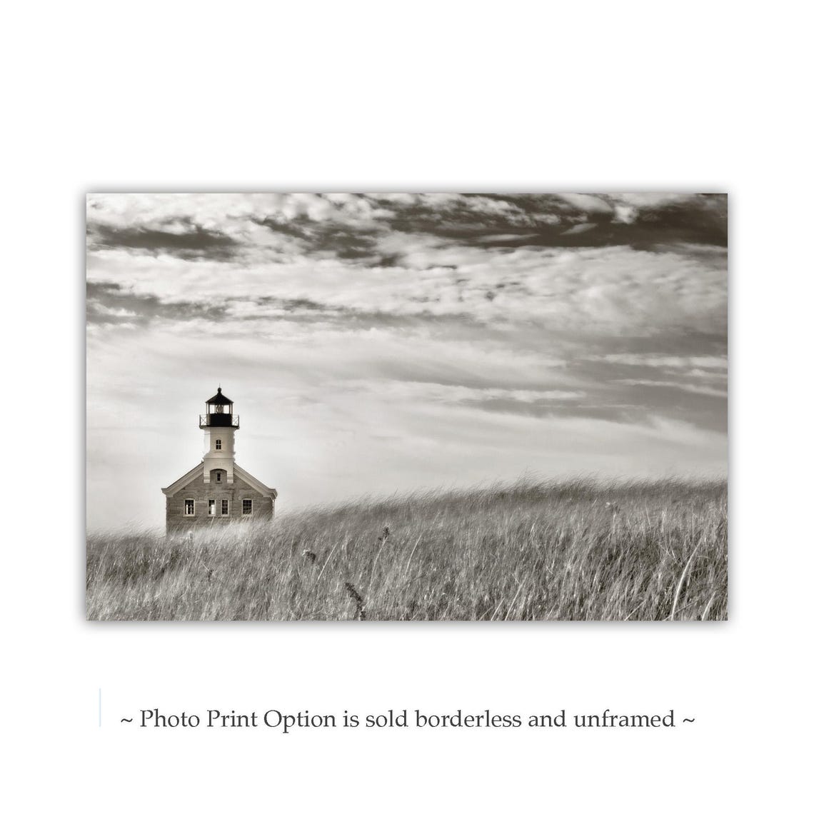 Block Island Lighthouse Print: Rhode Island Coastal Photography - Etsy
